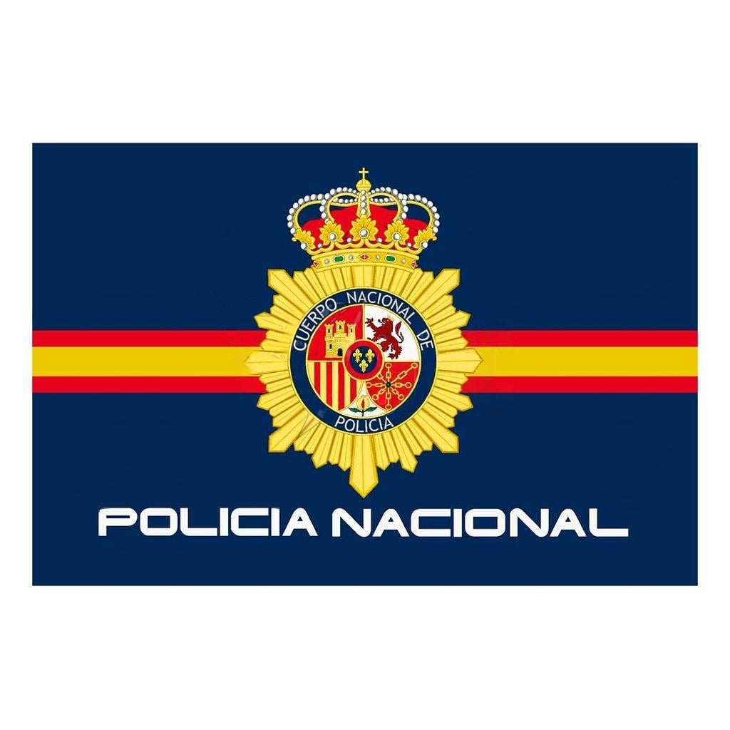 Bandera Policia Nacional 150x90 – Ropa del Ejercito
